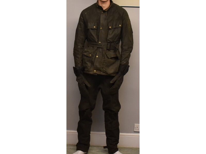 Belstaff Trial Master Professional WaterProof Waxed Cotton Motorcycle ...
