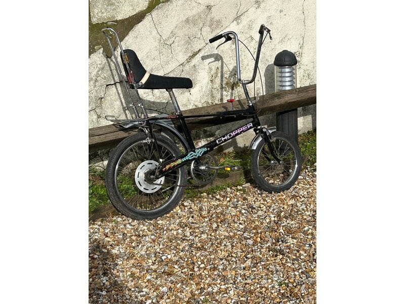 Raleigh Chopper Mk2 1976. Prismatic black! Beautiful!!! - Ventnor ...