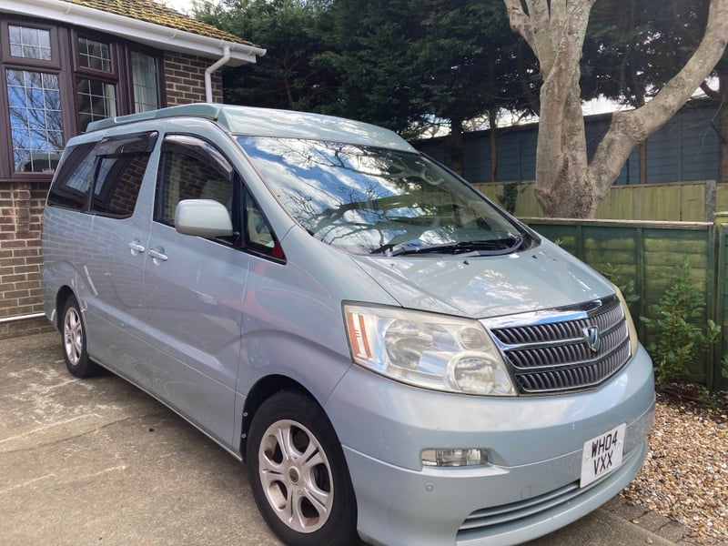 Toyota Alphard 2004 BLUE OUTSIDE POWDER BLUE INSIDE in Seaview ...