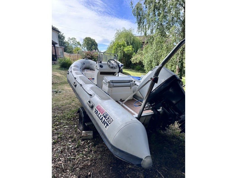 Valiant V-520 RIB | 90HP Outboard, Trailer & Cover | Project Boat ...