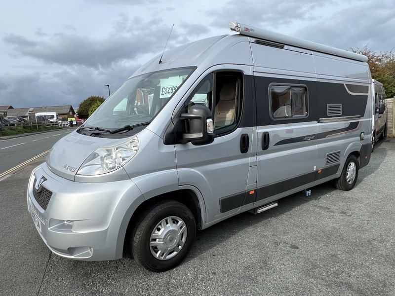 Autocruise accent cab air con rear lounge front dinette with seat belts ...